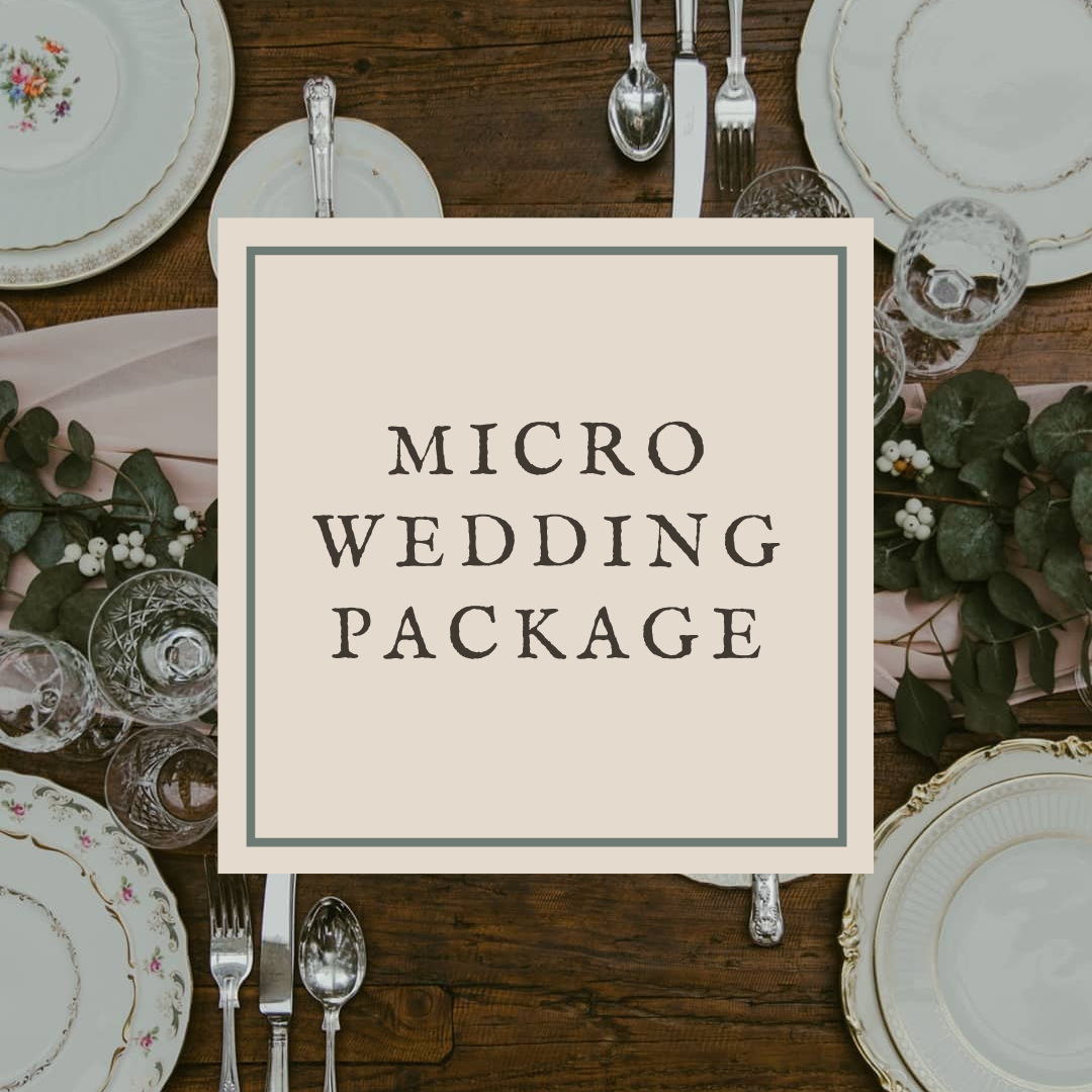 Micro Wedding Tableware Package | Harriet's Table